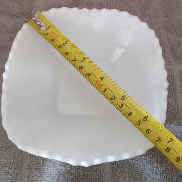 Milk Glass | Accents | Vintage Milk Glass Diamond Pattern | Poshmark
